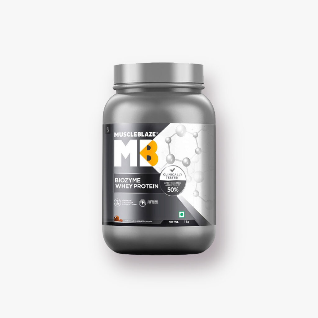 Buy MuscleBlaze Biozyme Whey Protein 4kg - Ayurhub