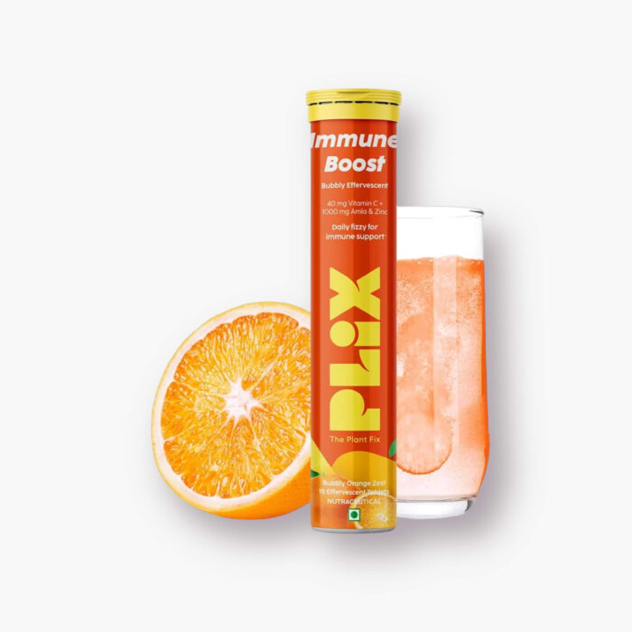 Buy Plix Vitamin C Immune Boost 15 Effervescent Tabs - Ayurhub